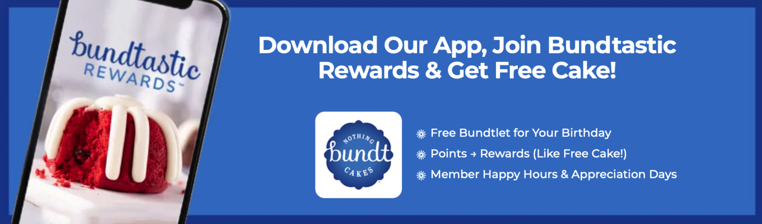 Nothing Bundt Cakes Coupon - $5 off - Mfreebies